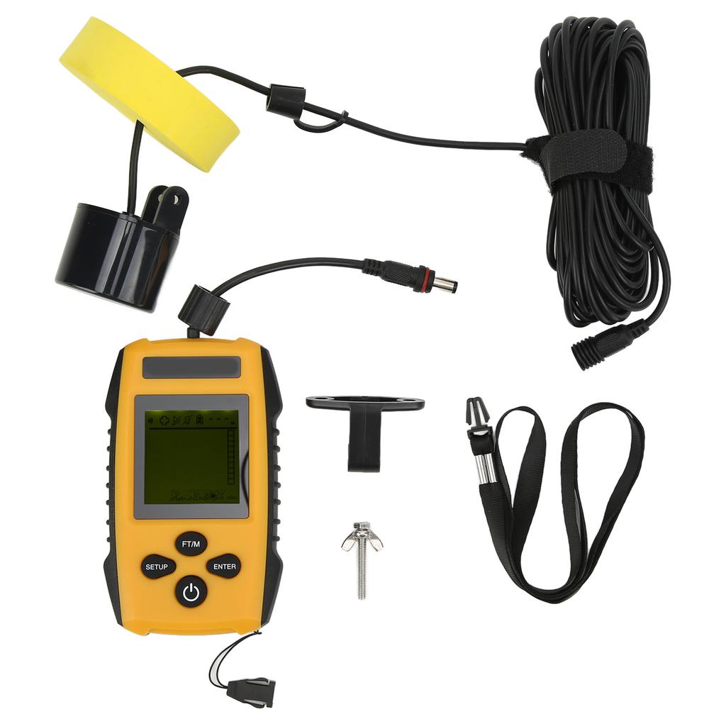 Buy Plastic TL88E Wired Fish Finder with Sonar Sensor LCD Display 5 ...