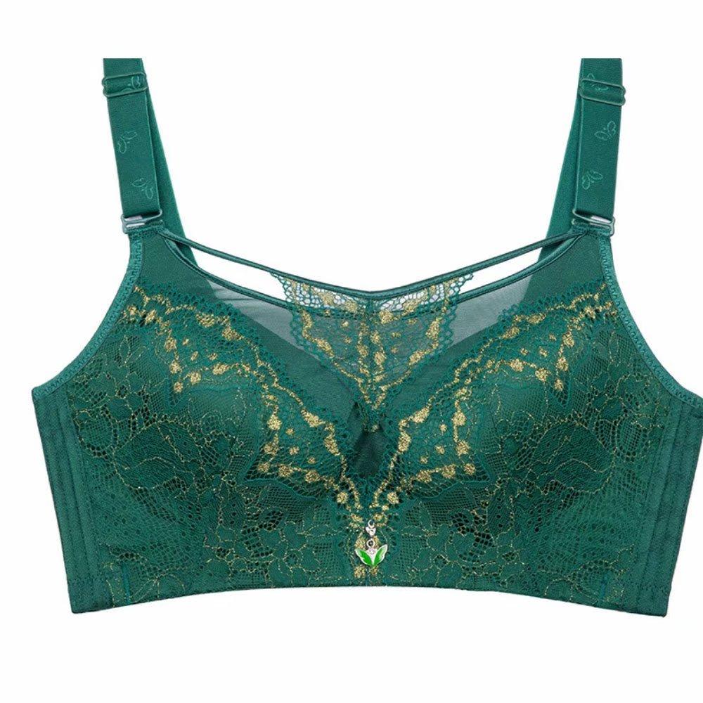 Buy Fashion Womens Super Push Up Bra Top Sexy Front Closure Crop Top ...