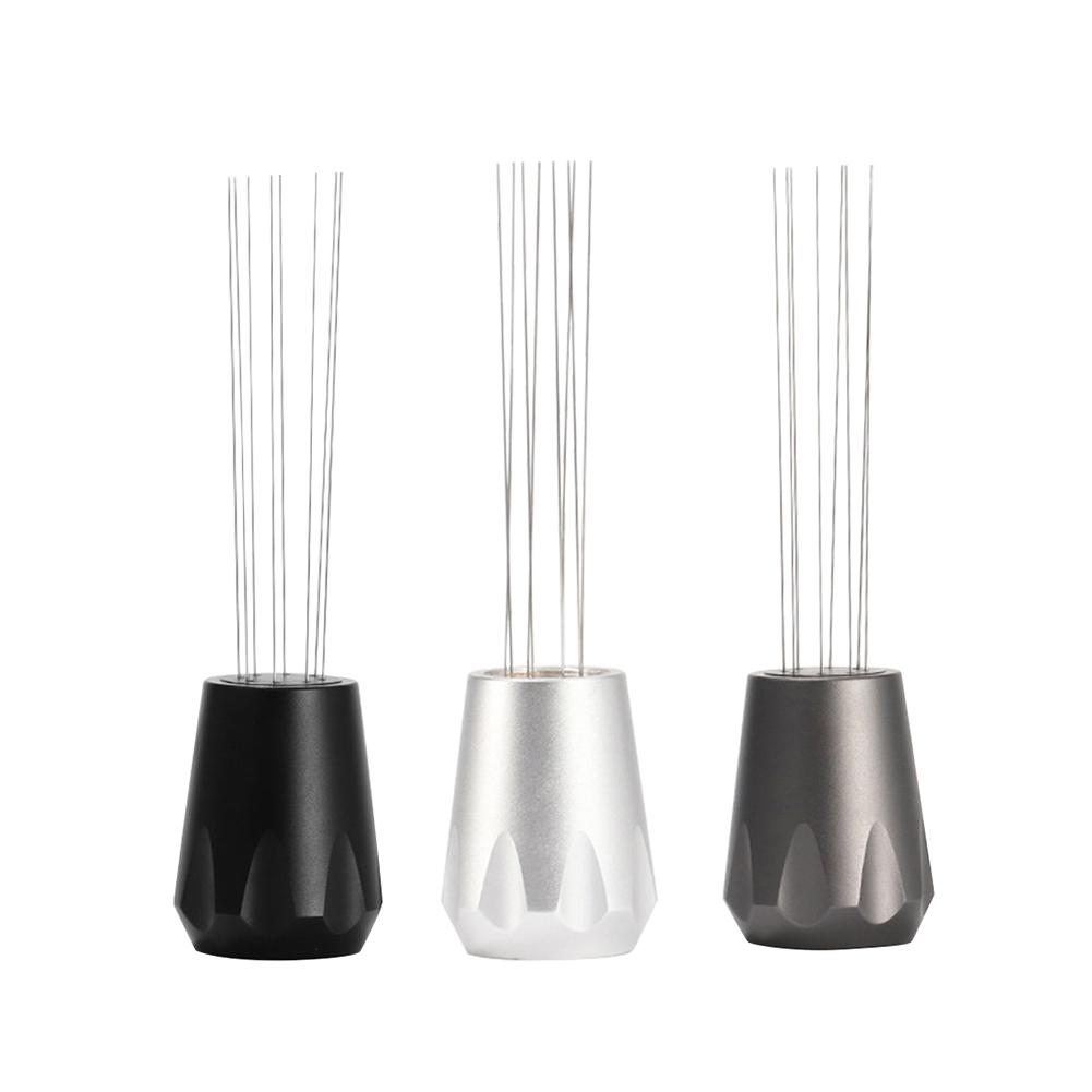 Buy Coffee Powder Tamper Distributor Leveler Stainless Needles Powder ...