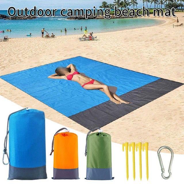 Cheap Sand Free Beach Mat Outdoor Picnic Blanket Rug Sandless Mattress ...