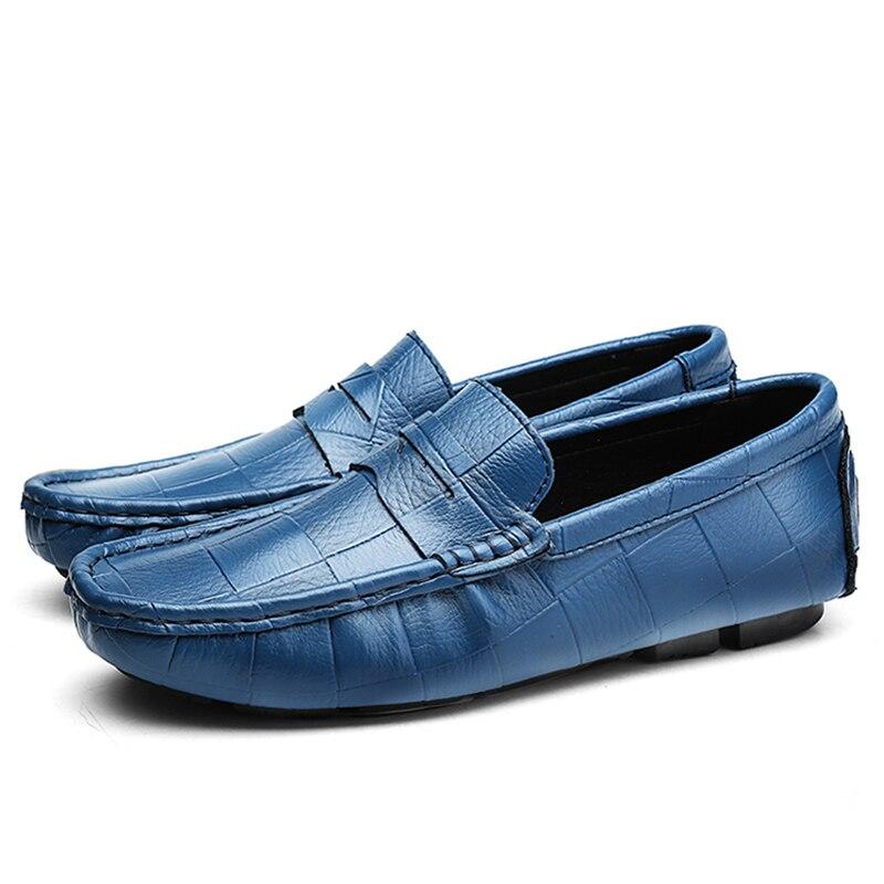 Buy FIXSYS Man Penny Loafers Summer Breathable Man Flats Moccasins ...