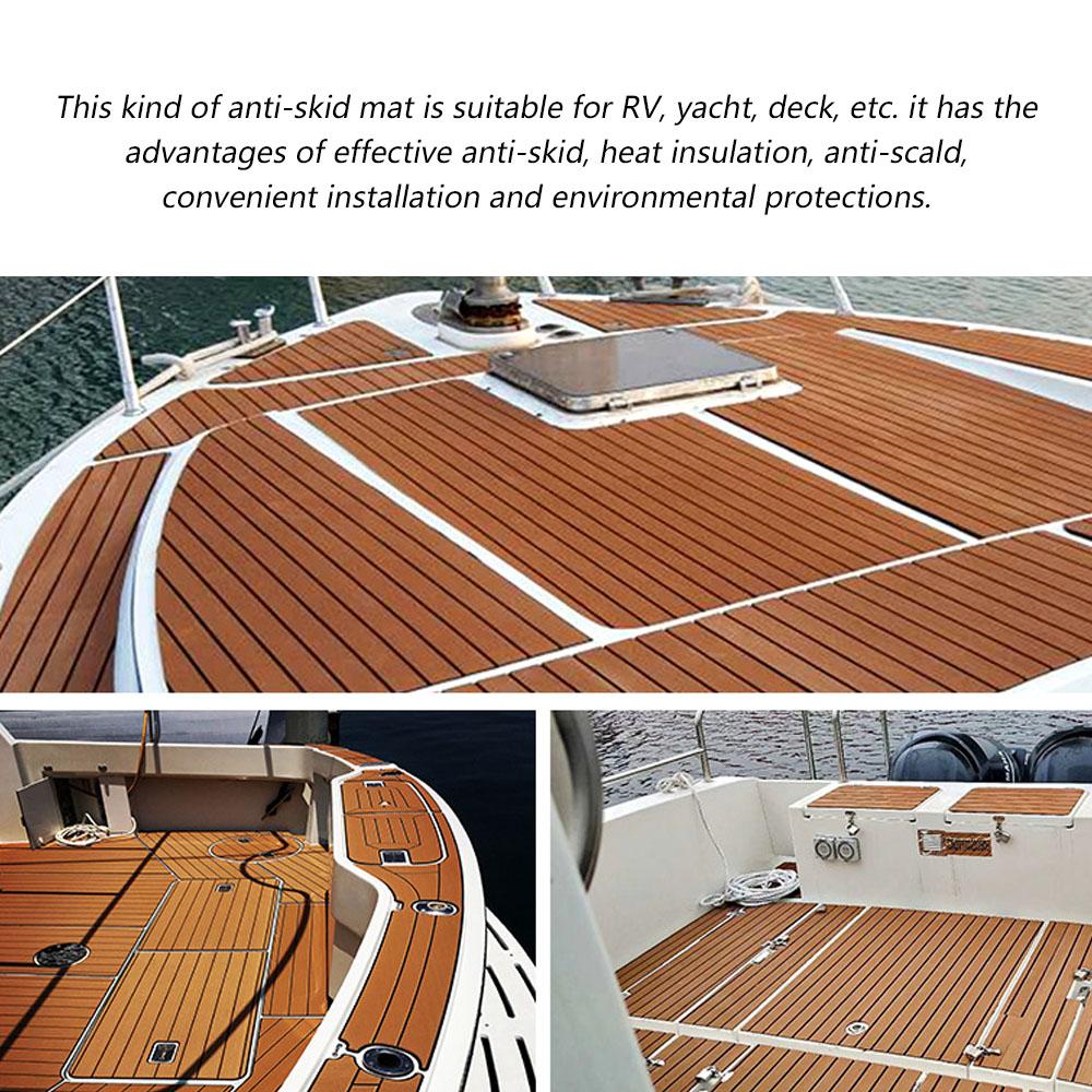 Buy EVA Imitation Teakwood Protections Pad Anti-Sliding Pad Antiskid ...