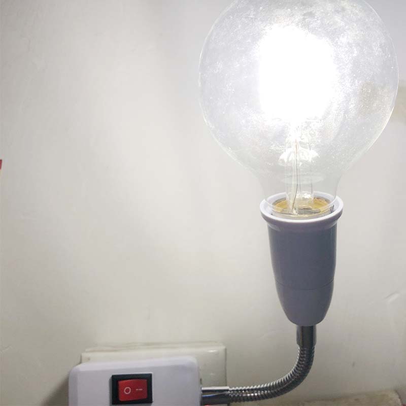 Buy E27 Switch Socket With Switch 6A Night Light Lamp Base Deformed ...