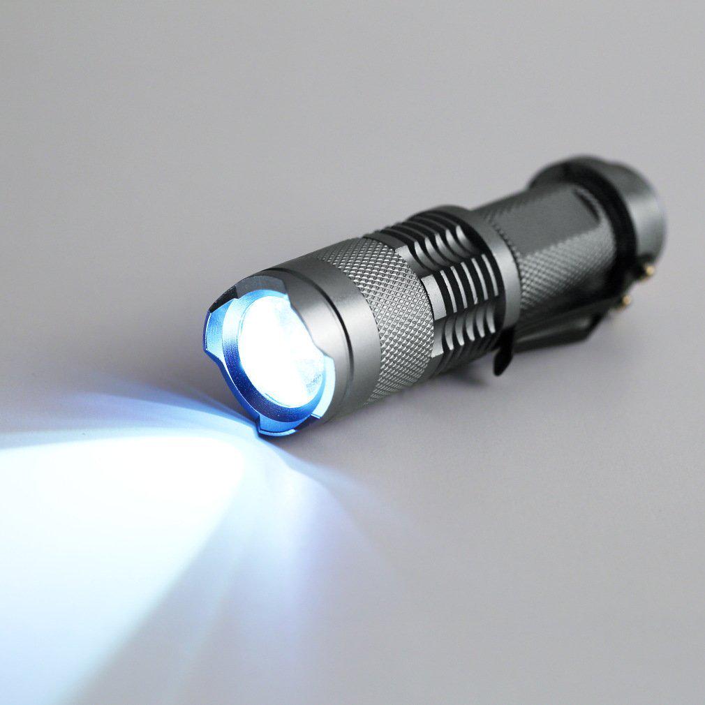Buy Brand New Mini CREE LED Flashlight Torch Adjustable Focus Zoom ...