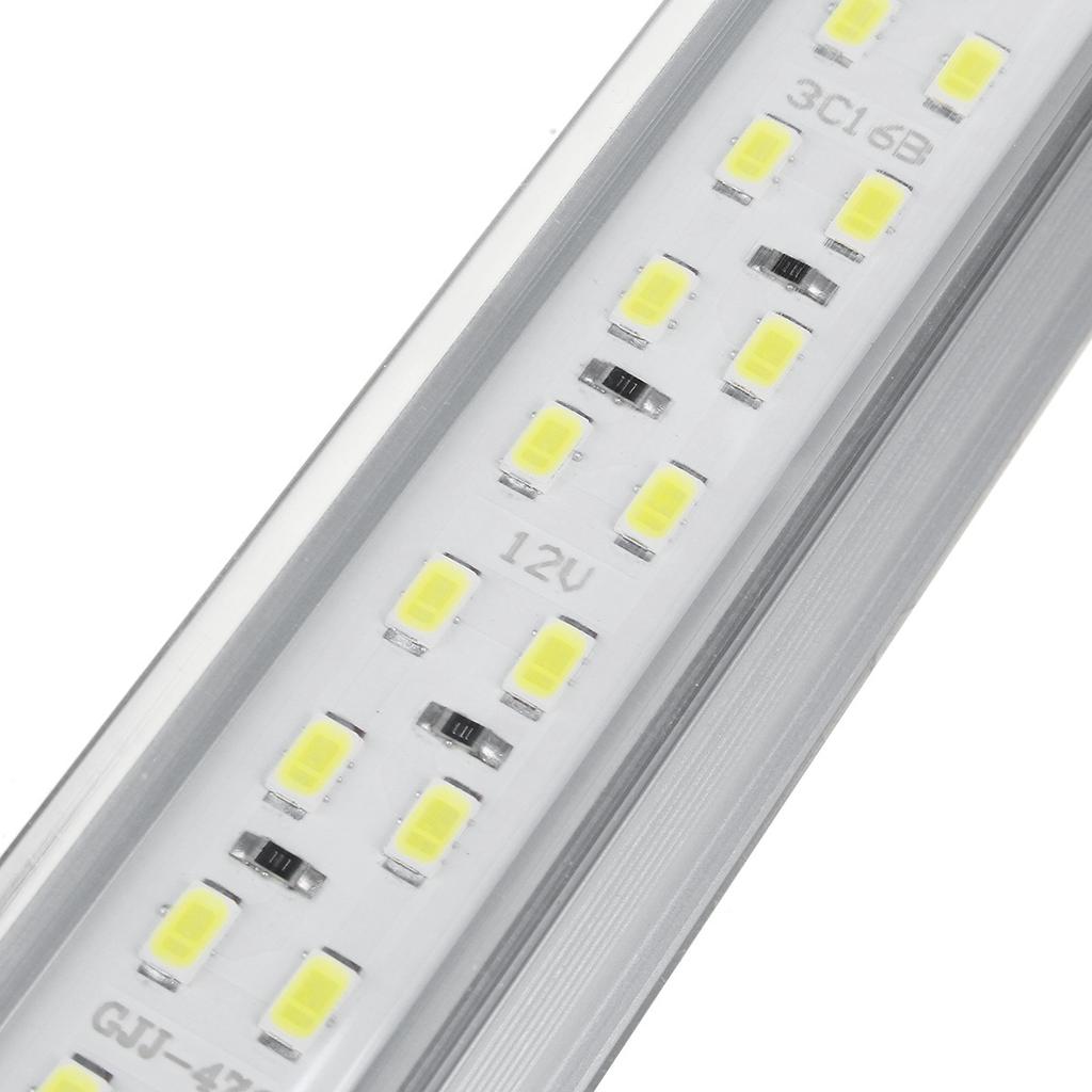 Buy 1pc/2pcs 12V / 24V Car Interior Light Strip Bar 48 LED 5630 White ...