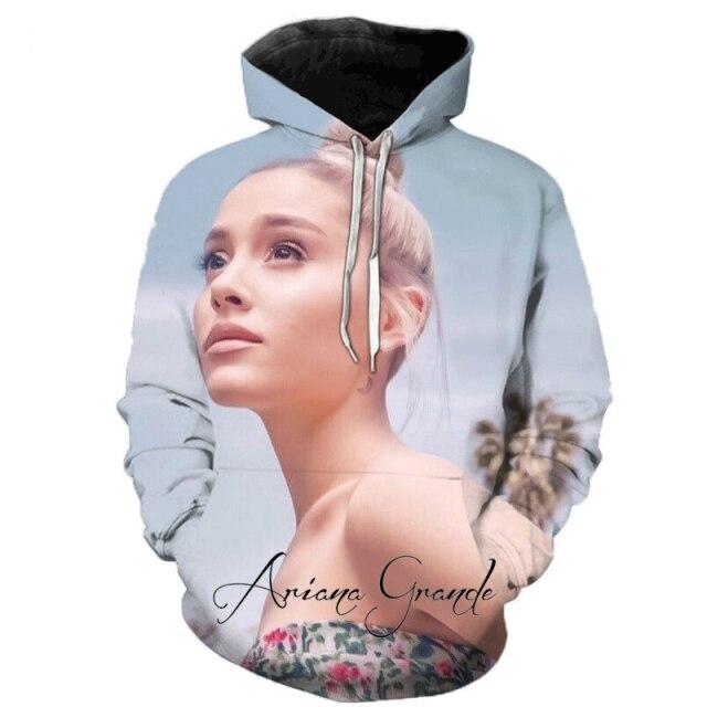 Cheap Ariana Grande 3d Print Hoodie Sweatshirts Harajuku Oversized Hoodie Fashion Hooded Top Men ...