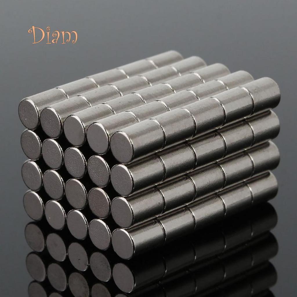 Cheap K&J 3x4mm N50 Super Strong Cylinder Shape Blocks Rare Earth ...