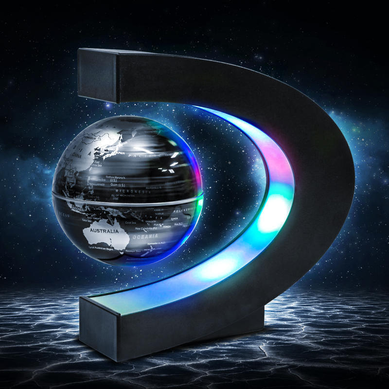 Buy Magnetic Levitation Floating Earth Globe World Map Teaching ...