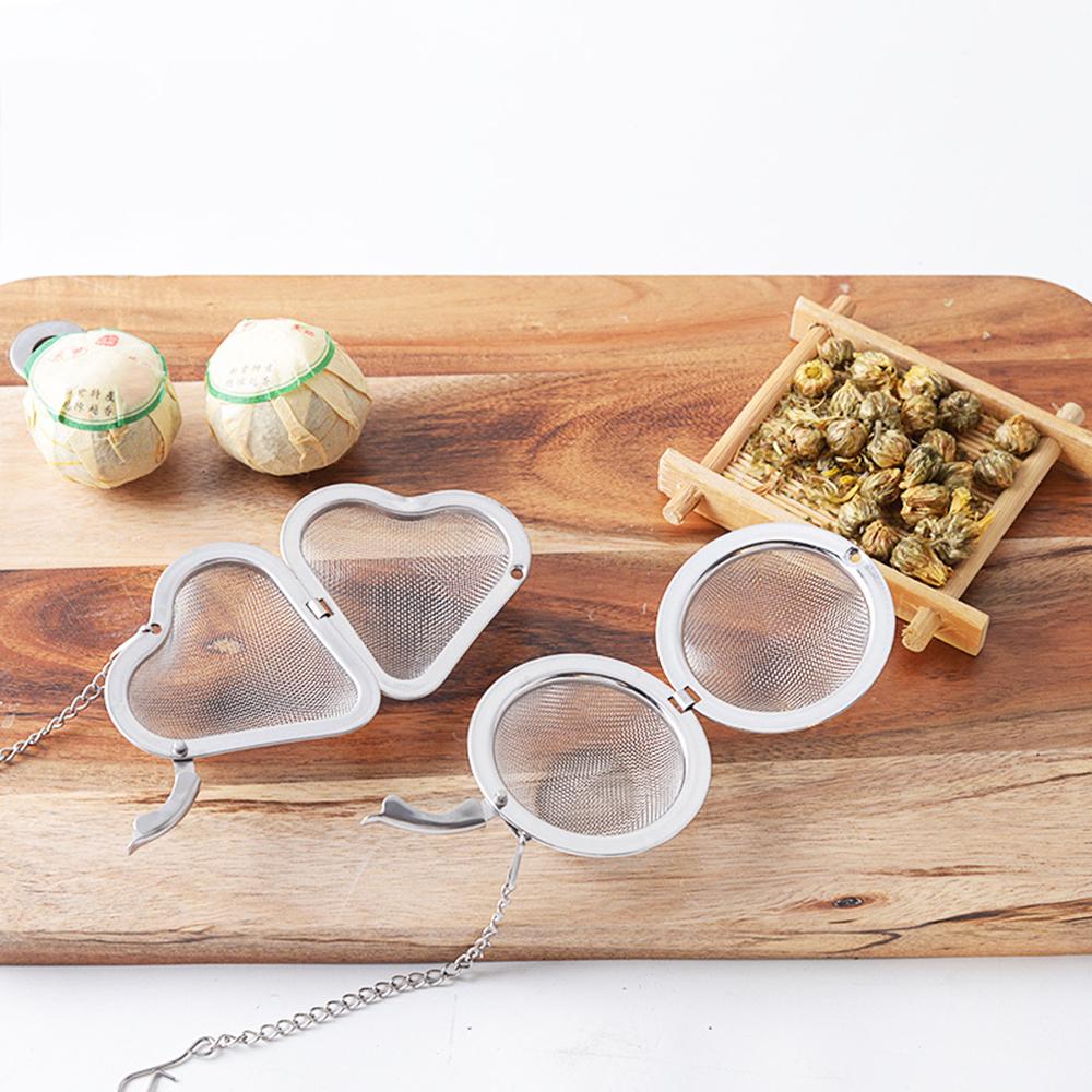 Buy Stainless Steel Tea Infuser Sphere Mesh Tea Strainer Coffee Herb ...