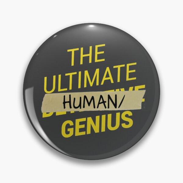 B99 Ultimate Human Slash Genius Soft Button Pin Brooch Cute Metal Badge ...