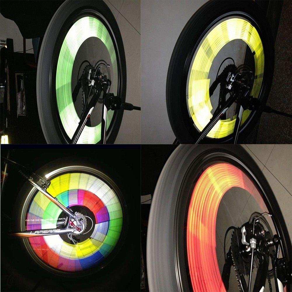 Bicycle light Mountain Bike Riding Wheel Rim Spoke Mount Clip Tube ...