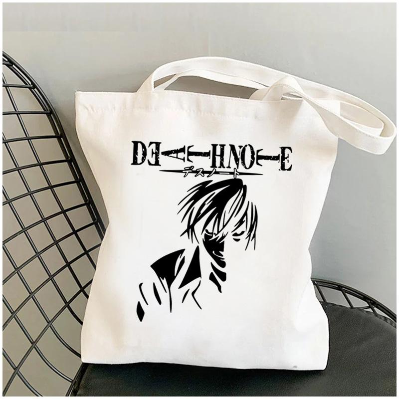 Kaufe Death Note Bleach-Ichigo Shopping Bag Cotton Canvas Bolsas De ...