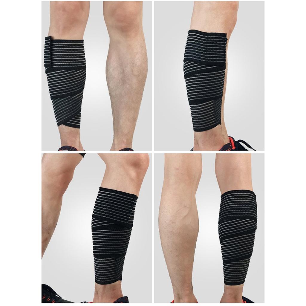 BEST SPORT1 Professional Calf Support Bandage Compression Knee Sleeve ...