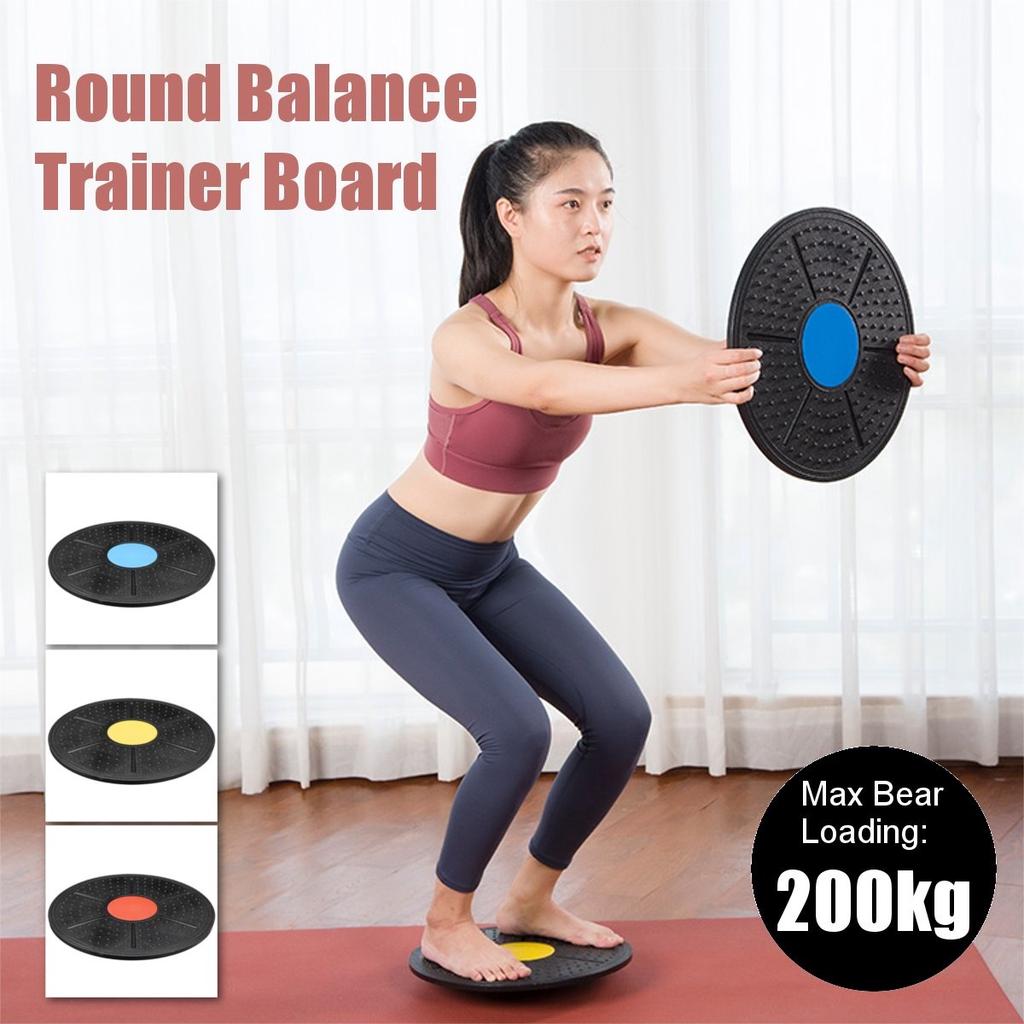 Buy Round Balance Trainer Board Sport Yoga Home Gym Fitness Workout ...