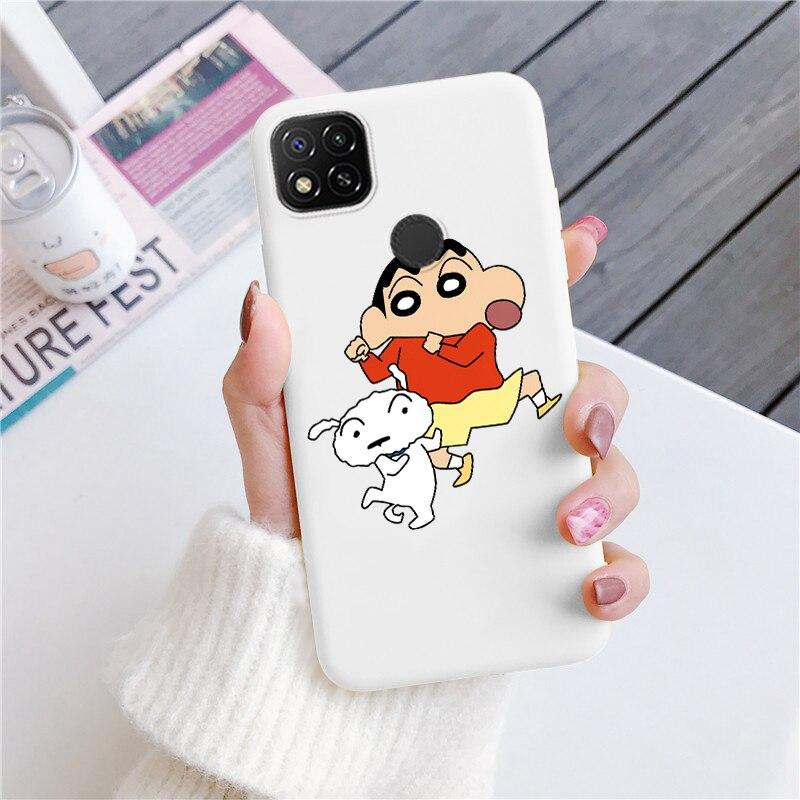 Buy Crayon Shin Chan for Xiaomi Redmi 10A 9C Phone Case Cute Funny Boys ...