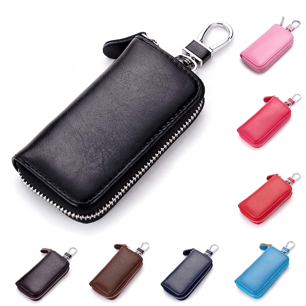 Buy [OU] Men Women Card Bag Housekeeper Zipper Coin Purse Wallet ...