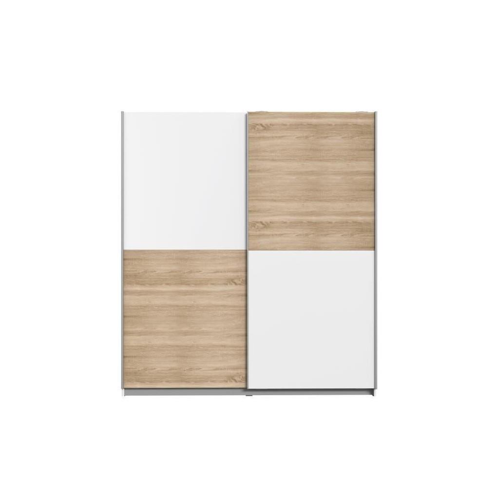 Buy FINLANDEK Contemporary Style ULOS Wardrobe with Oak and White Decor ...