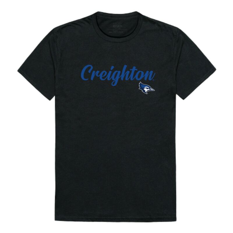 Creighton University Bluejays Ncaa 100% Cotton Script Tee T Men Soft ...