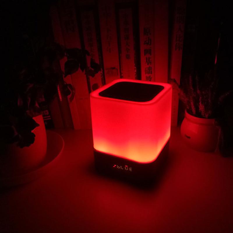 Buy LED Multifunction Colorful Pat Light Night Light with Alarm Clock ...