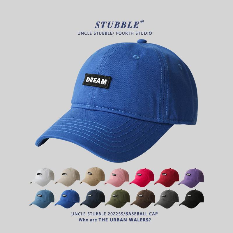 Unisex Extra Large Cotton Baseball Cap Big Head Size Letter Dream Soft