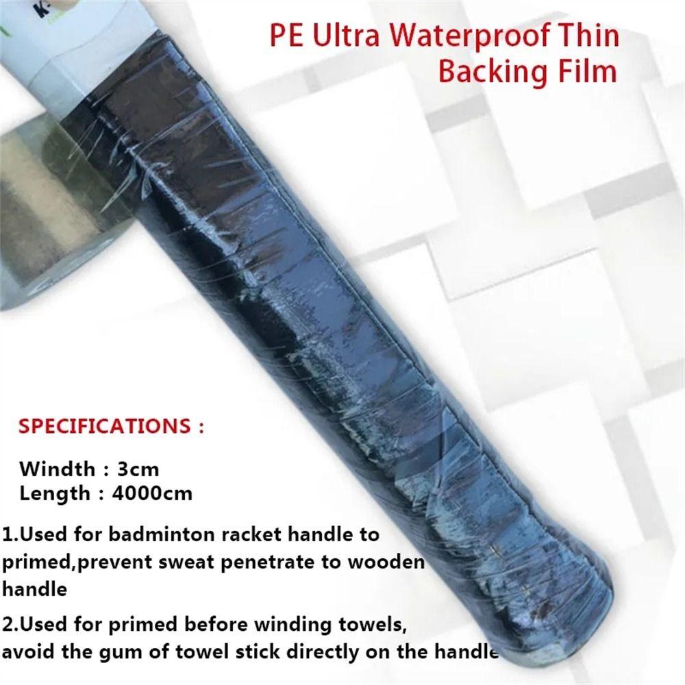 Transparent Badminton Backing Film Anti-Stick Badminton Cushion Wrap ...