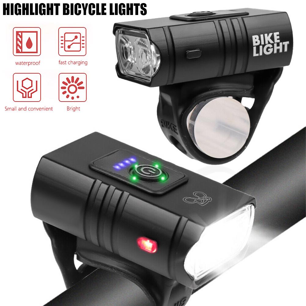 Buy Idl Bicycle LED Headlight Bike Front Head Light Cycling Lamp USB ...