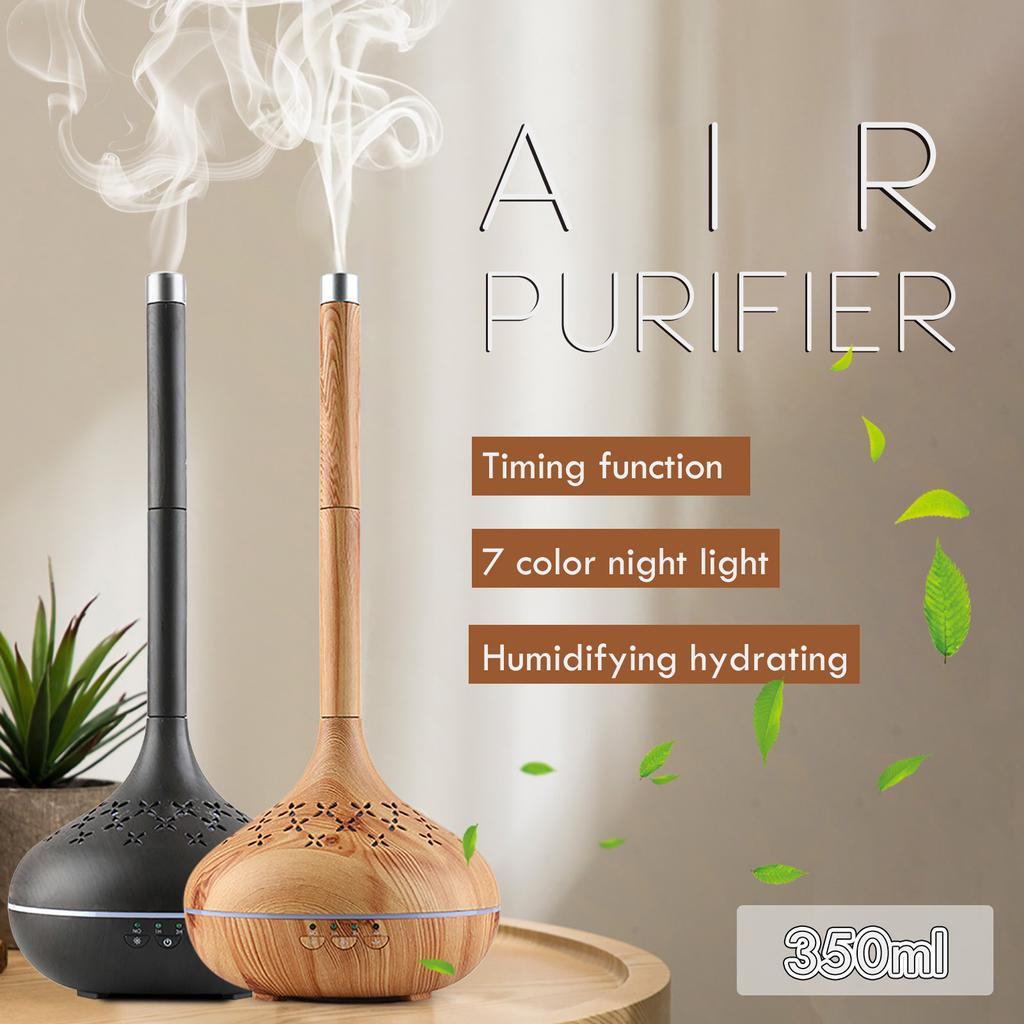 [MLS] 350ML Air Purifying Aroma Diffuser Diffuser Atomizing Silent ...