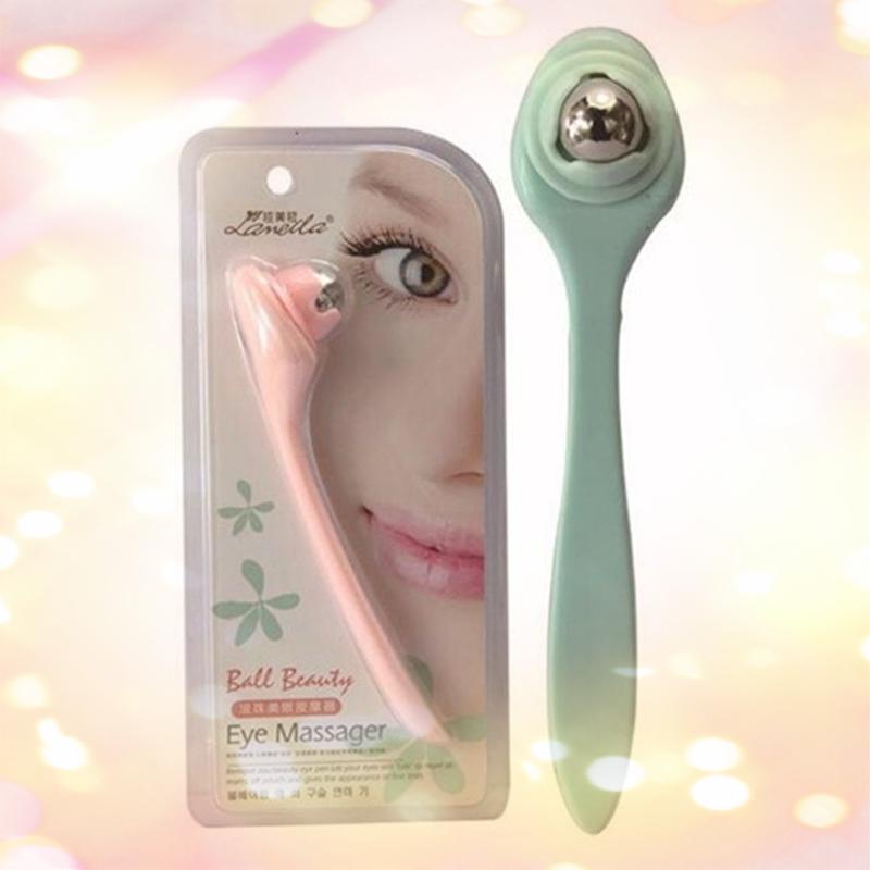 Face Care Eyes Massager Roller Ball Dispel Eye Bags Dark Circles ...
