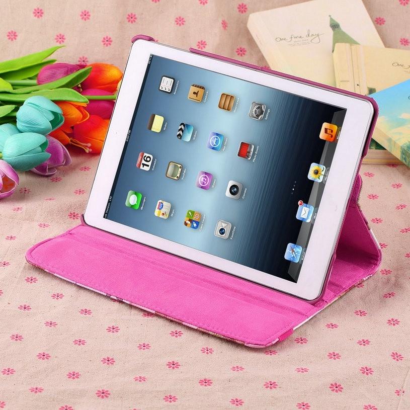 360 Rotating Tablet Case All-inclusive PU Leather Phone Cover Table ...