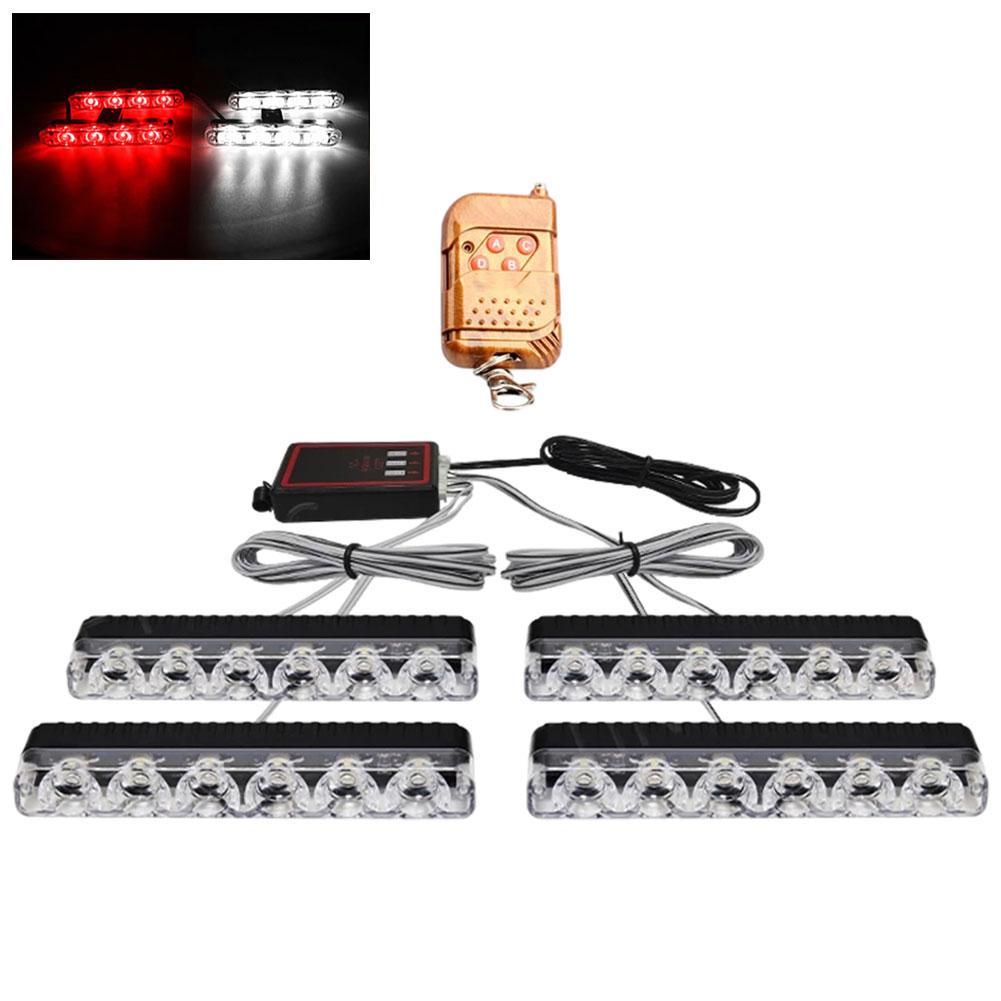 Cheap 6 Led Universal Car Strobe Light Flasher Vehicle Flashing Lamp ...