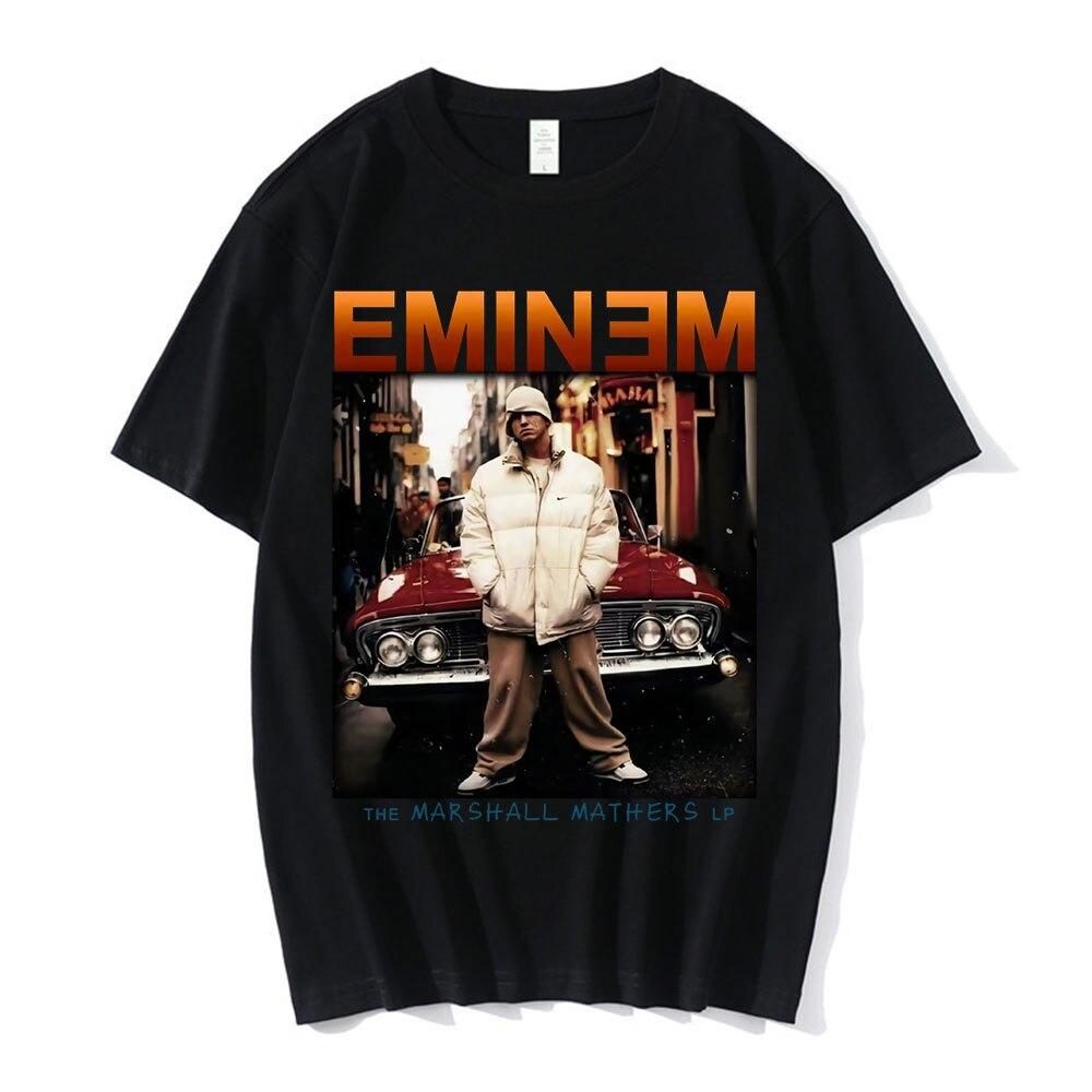 Eminem Graphics T-Shirt Hip Hop Rap Pop Fashion Unisex T Shirt Fashion ...