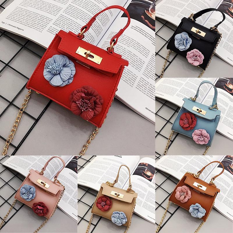 Buy Flower Baby Little Girls Kids Cute Mini Bag Sling Handbag Tote at ...