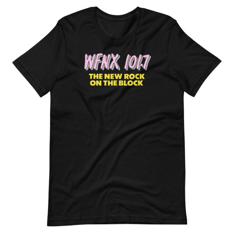 Buy WFNX 1017 Boston Alternative Radio Graphic Tee Shirt Women's ...