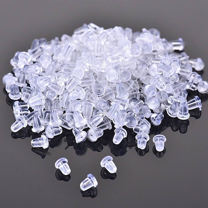 Buy Rubber Stoppers Accessories DIY Simple Earmuff Silicone Plastic ...