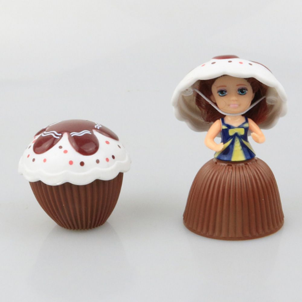 Scented Children's Gift Girls Toys Cupcake Princess Transformed Doll ...