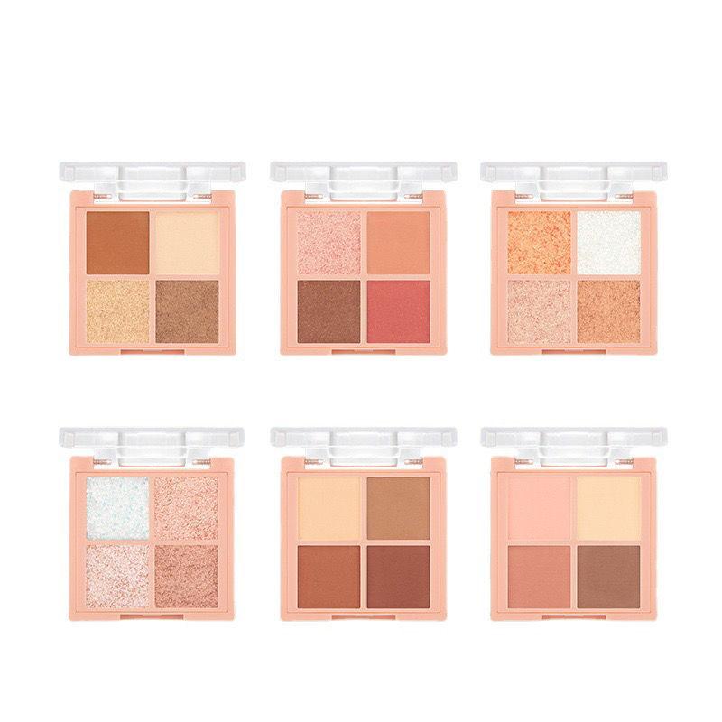 Buy Four Color Eye Shadow Mini Makeup Set, Mashed Potato, Eye Shadow ...