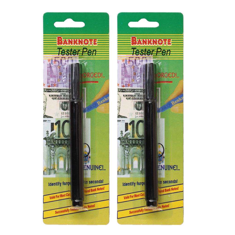 Buy 2pcs Money Checker Currency Detector Fake Banknotes Tester Pen ...