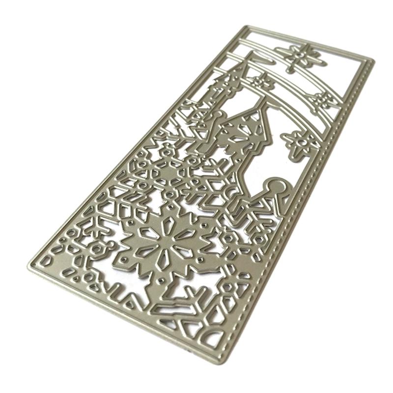 Snowflake Castle Metal Cutting Dies Stencil Scrapbooking DIY Album ...