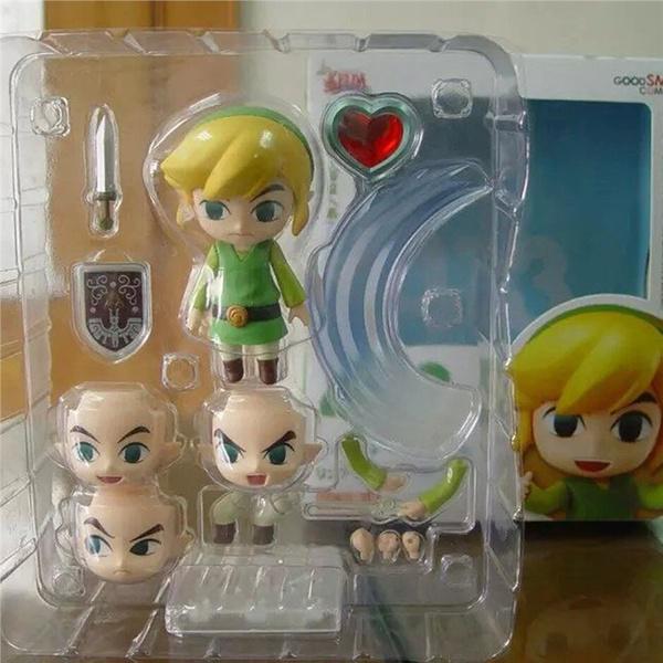 Buy 10cm The Legend of Zelda Anime Action Figure Face Changing Toon ...