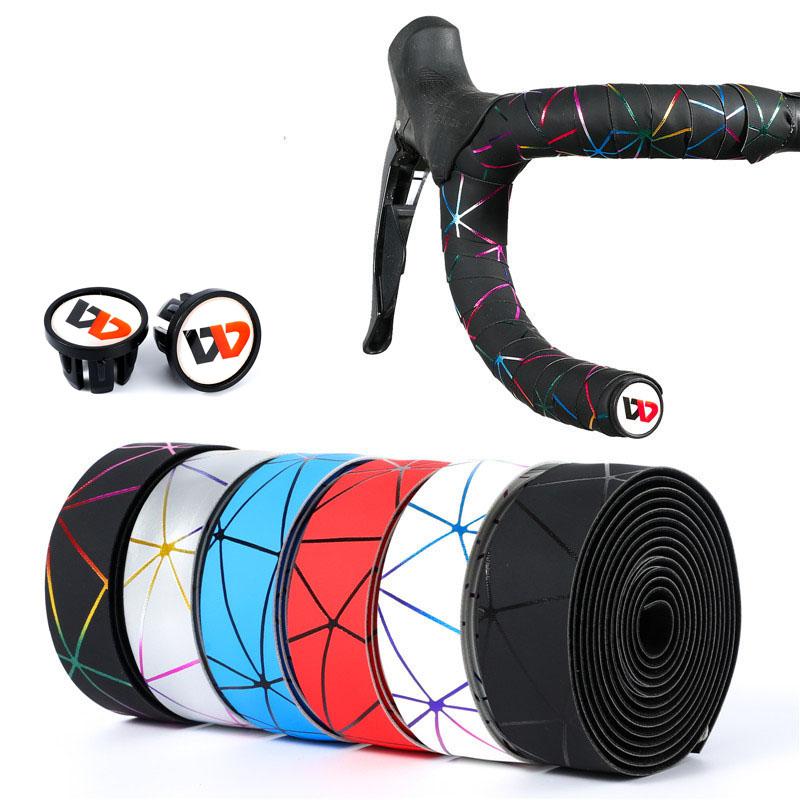 Pack of 2 Road Bike Handlebar Tape EVA PU Road Bicycle Bar Drop Wrap ...
