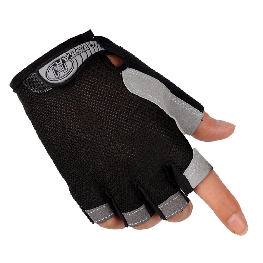 Buy Sports Bicycle Cycling Biking Gel Half Finger Fingerless Gloves M/L ...