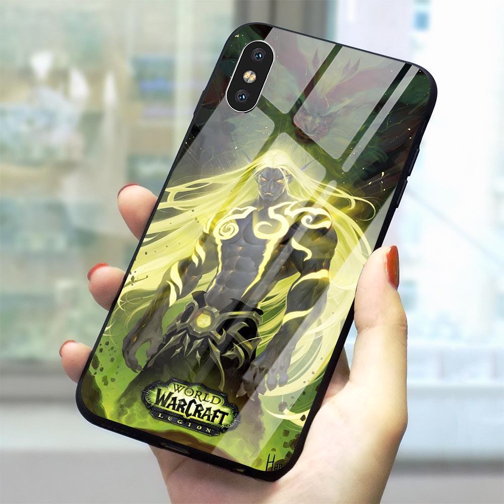 Buy Tempered Glass Phone Case for iPhone 5 5S SE 6 6S 7 8 Plus X XR Xs ...