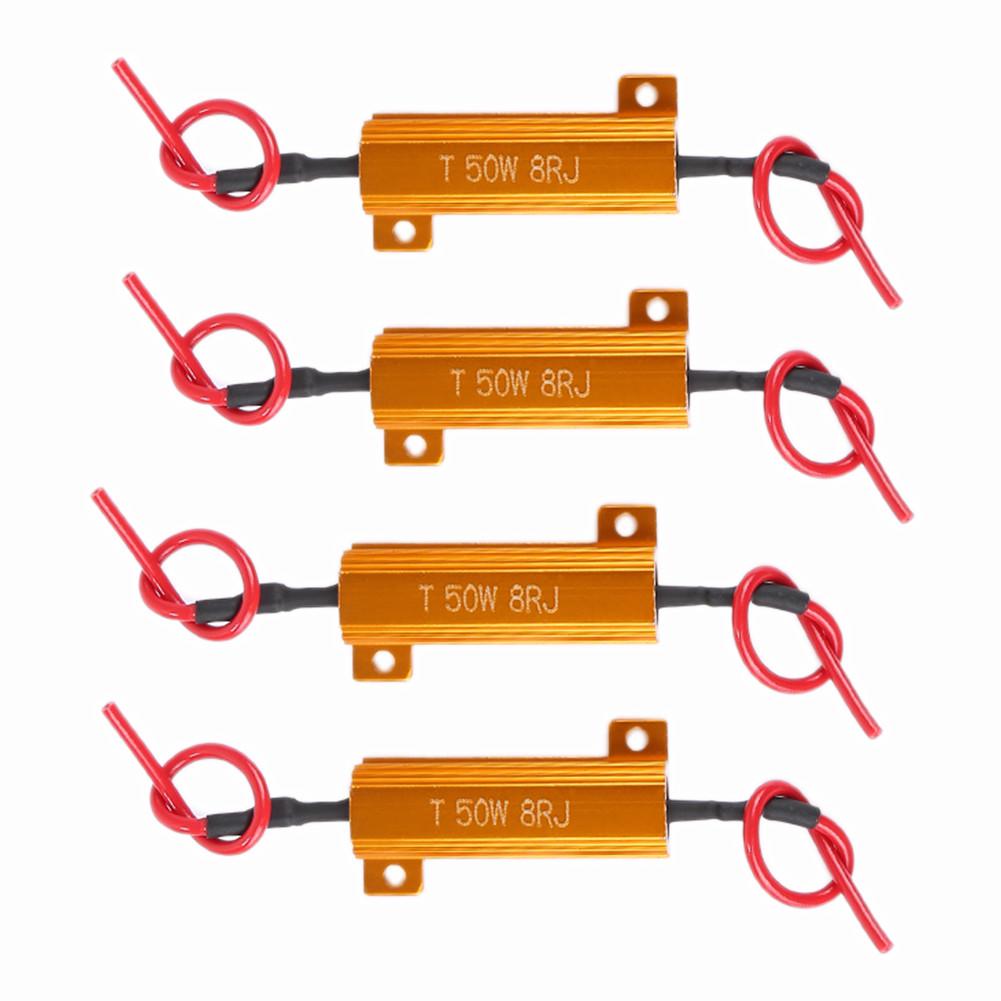 Buy Practical 50W 6RJ LED Turn Signal Load Resistor for Car with 8pcs T ...