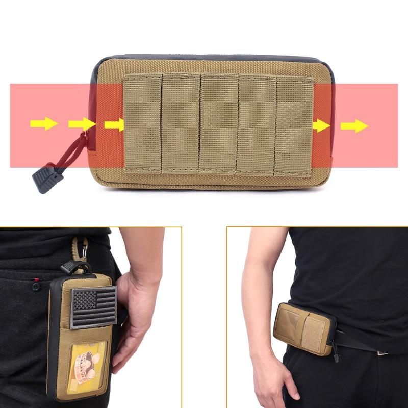 Tactical Wallet Card Bag Waterproof Card Key Holder Money Pouch Pack ...