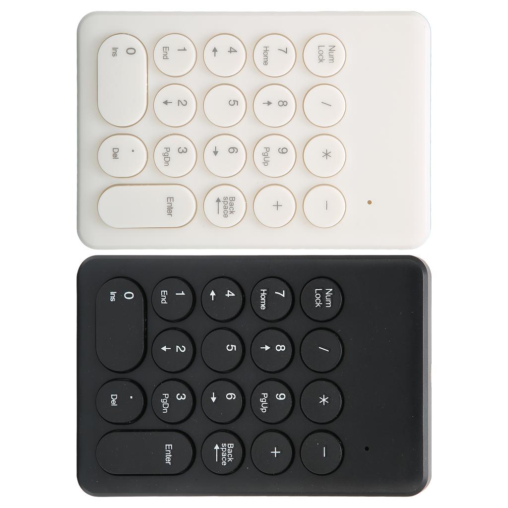 Buy Numeric Keyboard 18 Keys Ergonomic Tilt Design 2.4GHz Wireless ...