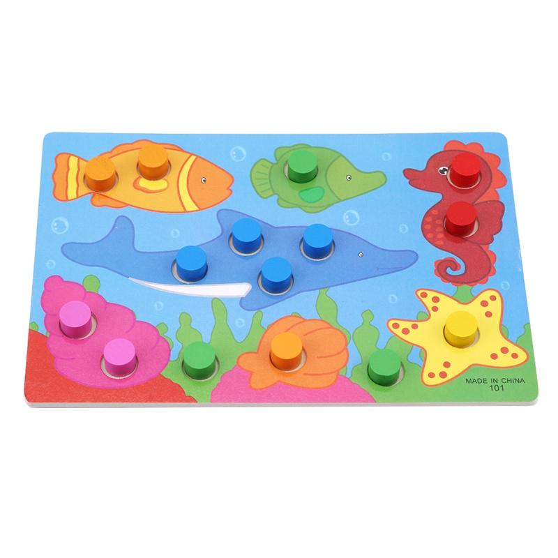 Buy Wooden Toy Jigsaw Puzzle Teaching Aids Children's Educational Toys ...