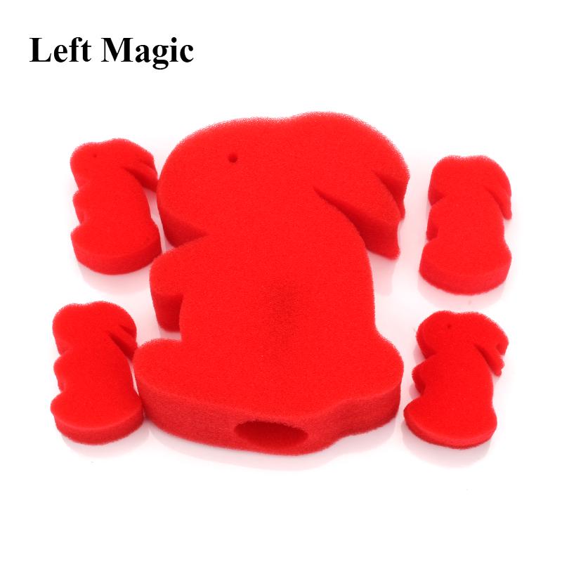 Buy 5 Pcs/set Funny Magic Sponge Rabbit Magic Tricks Prop Children ...