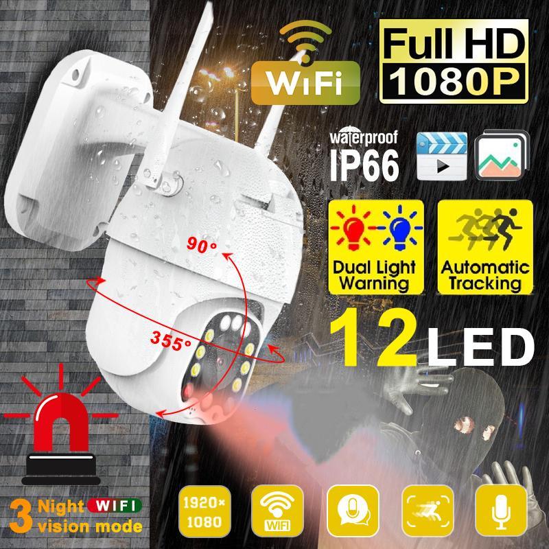 Buy New Upgrade Dual Antenna IP Camera WiFi 2MP 1080P Wireless Speed ...