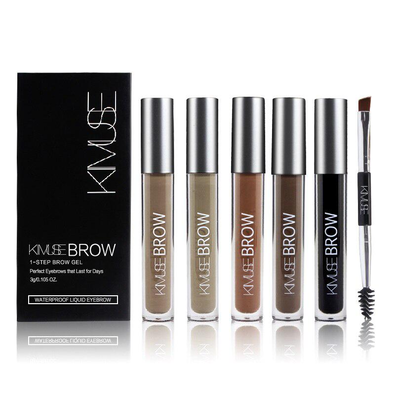 Buy KIMUSE Brand Eye Eyebrow Gel Perfect Eyebrows Black Brown Tinted ...