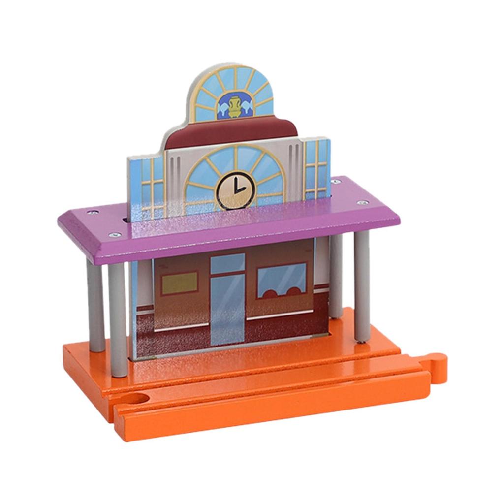 Wooden Bell Tower Kid Toys Track Toy Accessory Educational Toy uygun ...